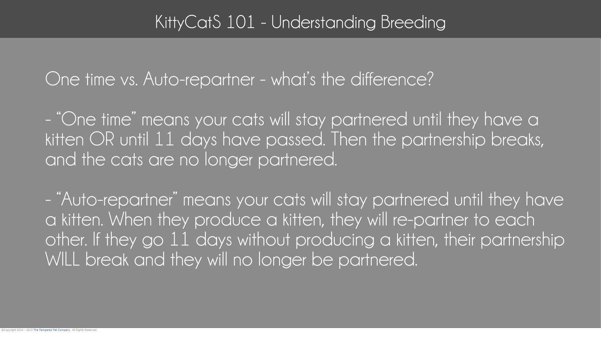 Getting Started With KittyCatS